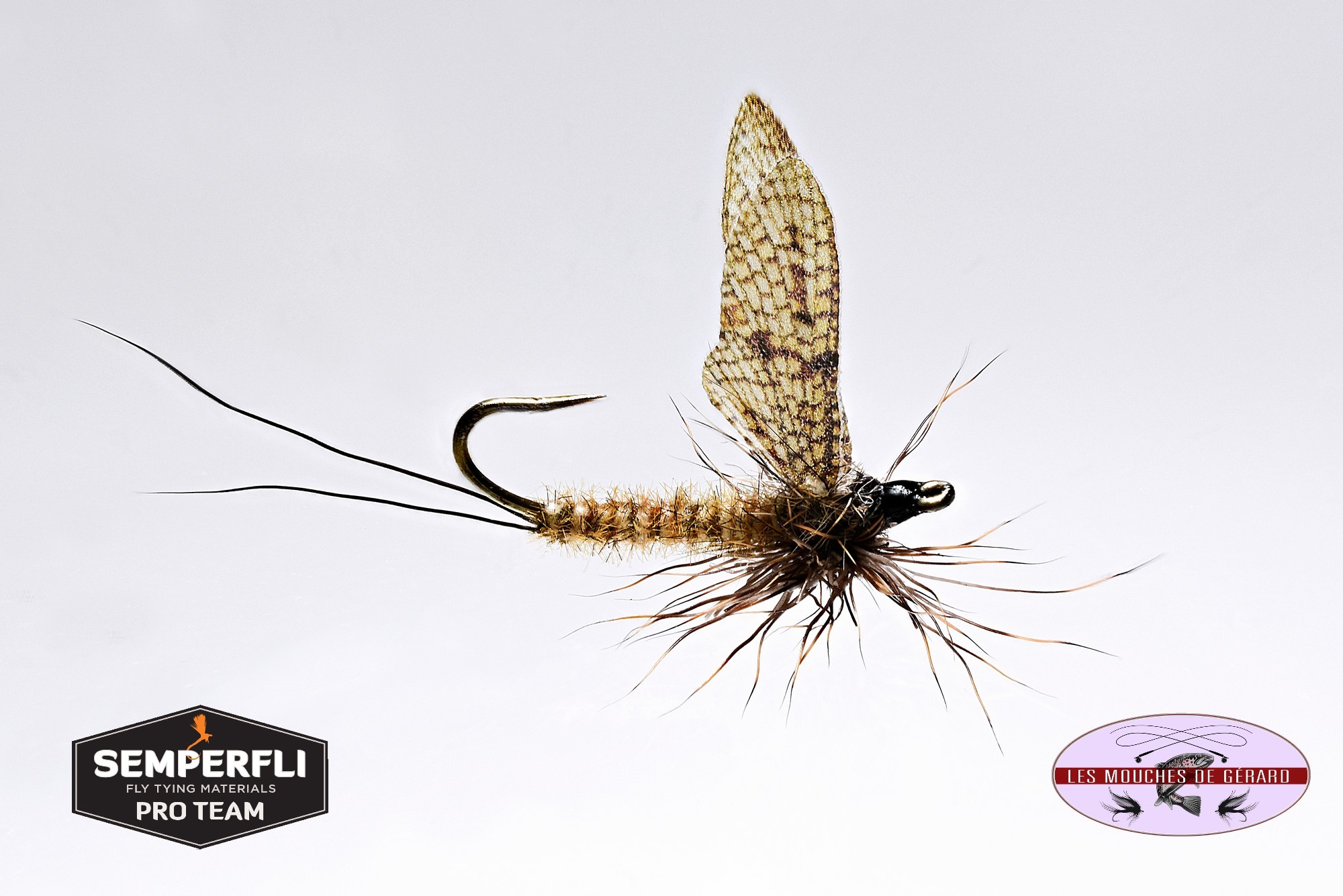 Realistic March Brown Fly - semperfli.net